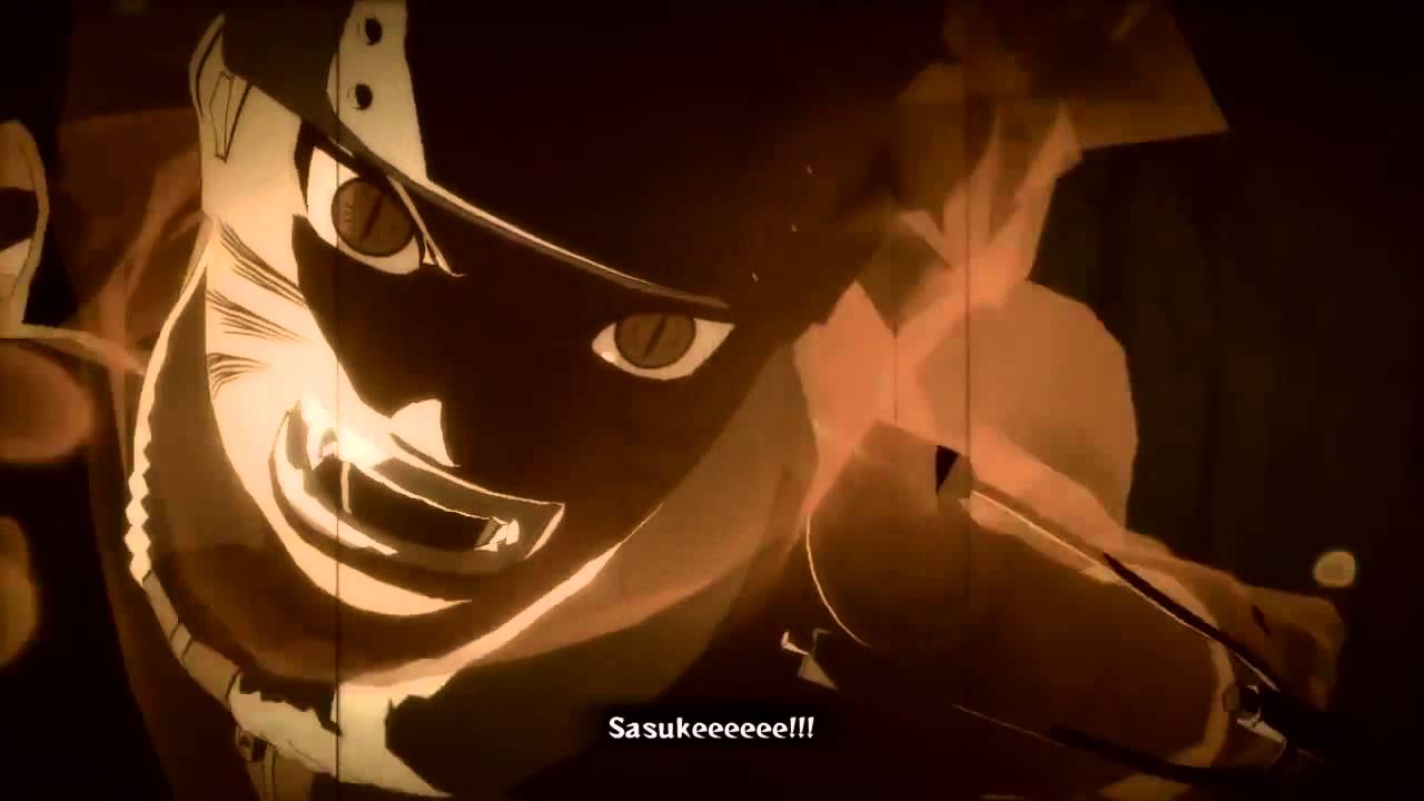 Naruto Ultimate Ninja Storm 2 | Naruto vs Sasuke | Boss Battle Scene ...