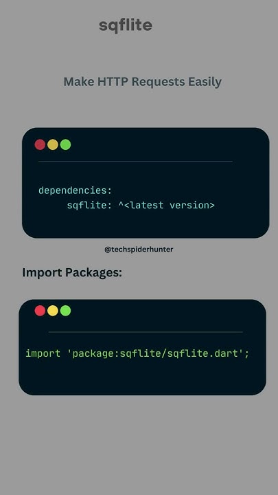 Master Local Storage in Flutter with sqflite #flutter #coding # ...
