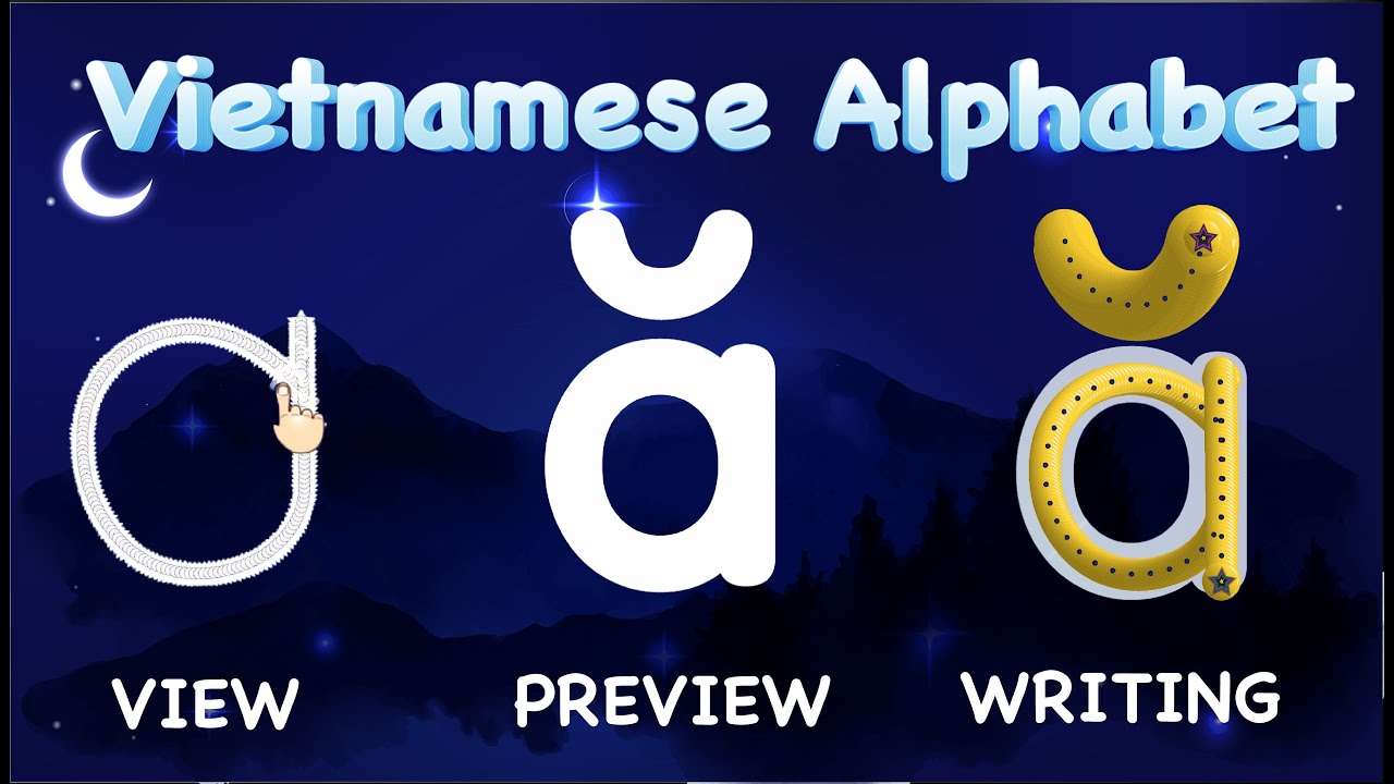 Vietnamese Small Letters Alphabet Learning | Reading and Writing ...
