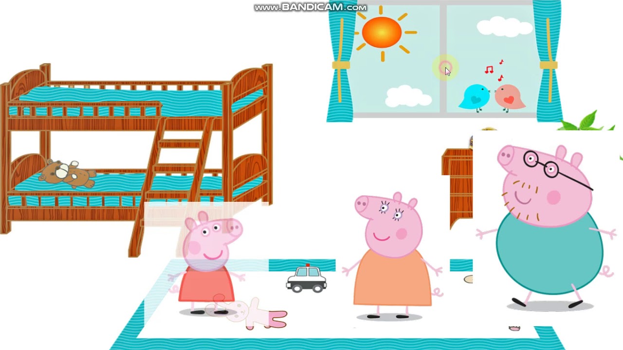 Peppa Pig And George Pig Go To The Real World And Get's Grounded - YouTube