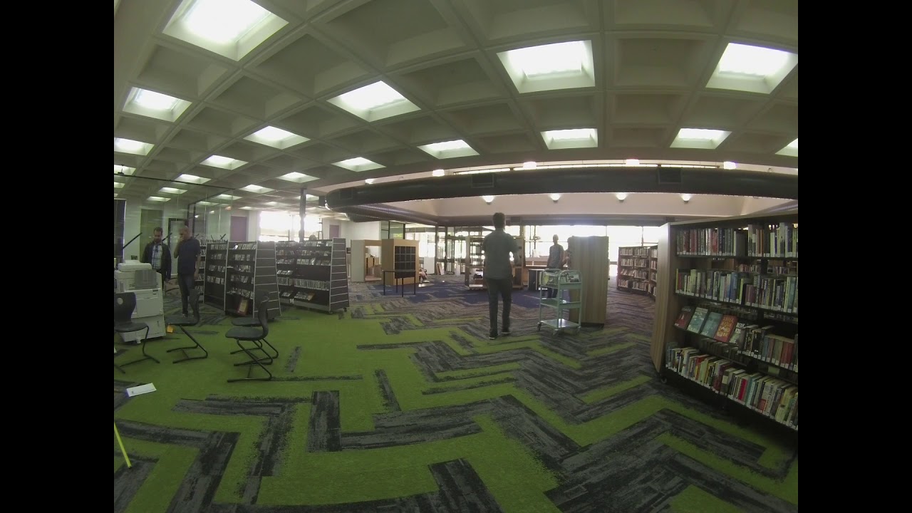 Building the front desk area - Spearwood Library Refurbishment - Time ...