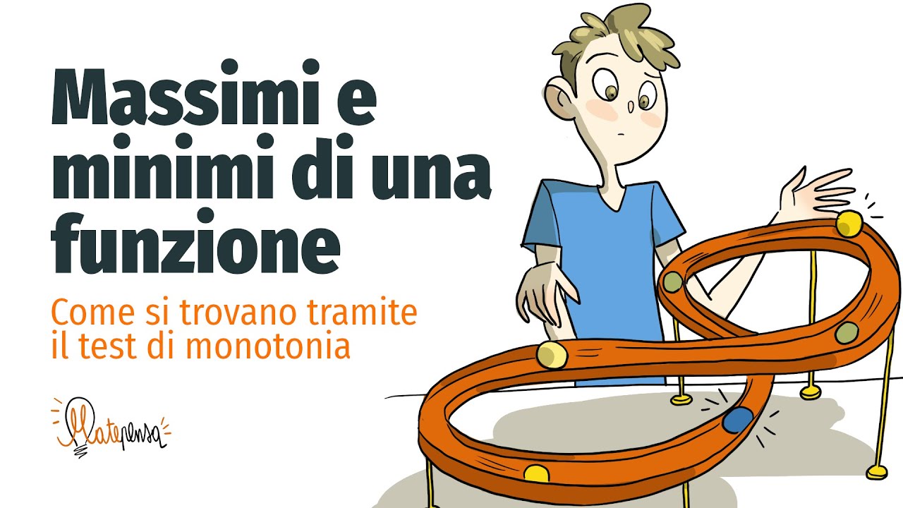 Massimi e minimi di una funzione | Come si trovano tramite il test di ...