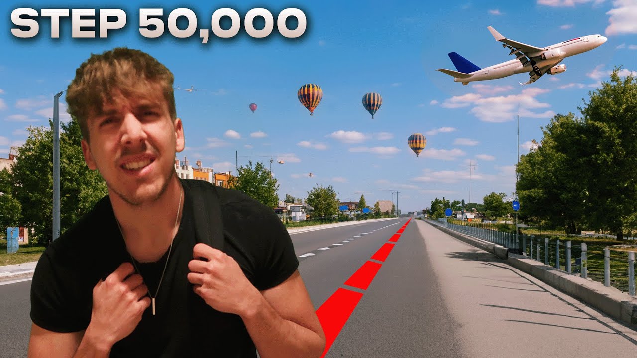I Tried Walking 100,000 Steps In 24 Hours! (Challenge) - YouTube