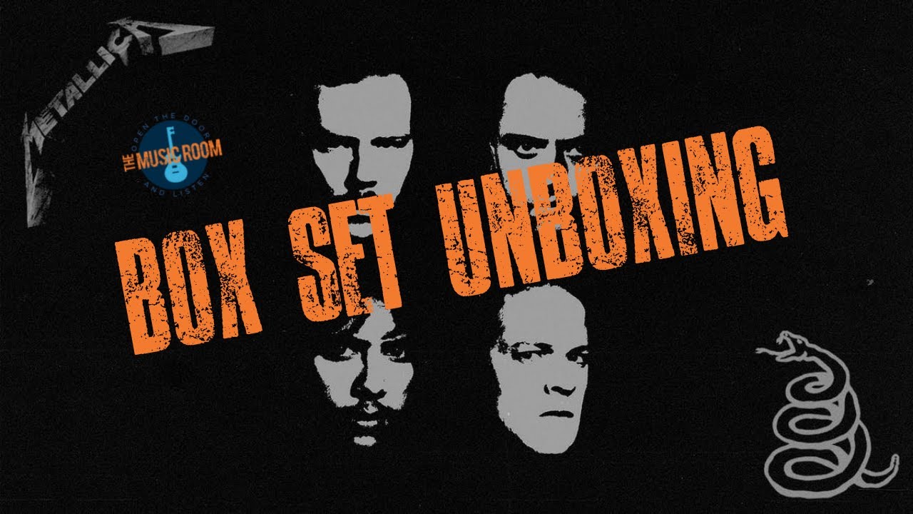 Metallica - “The Black Album” Deluxe Remastered Box Set Unboxing - YouTube