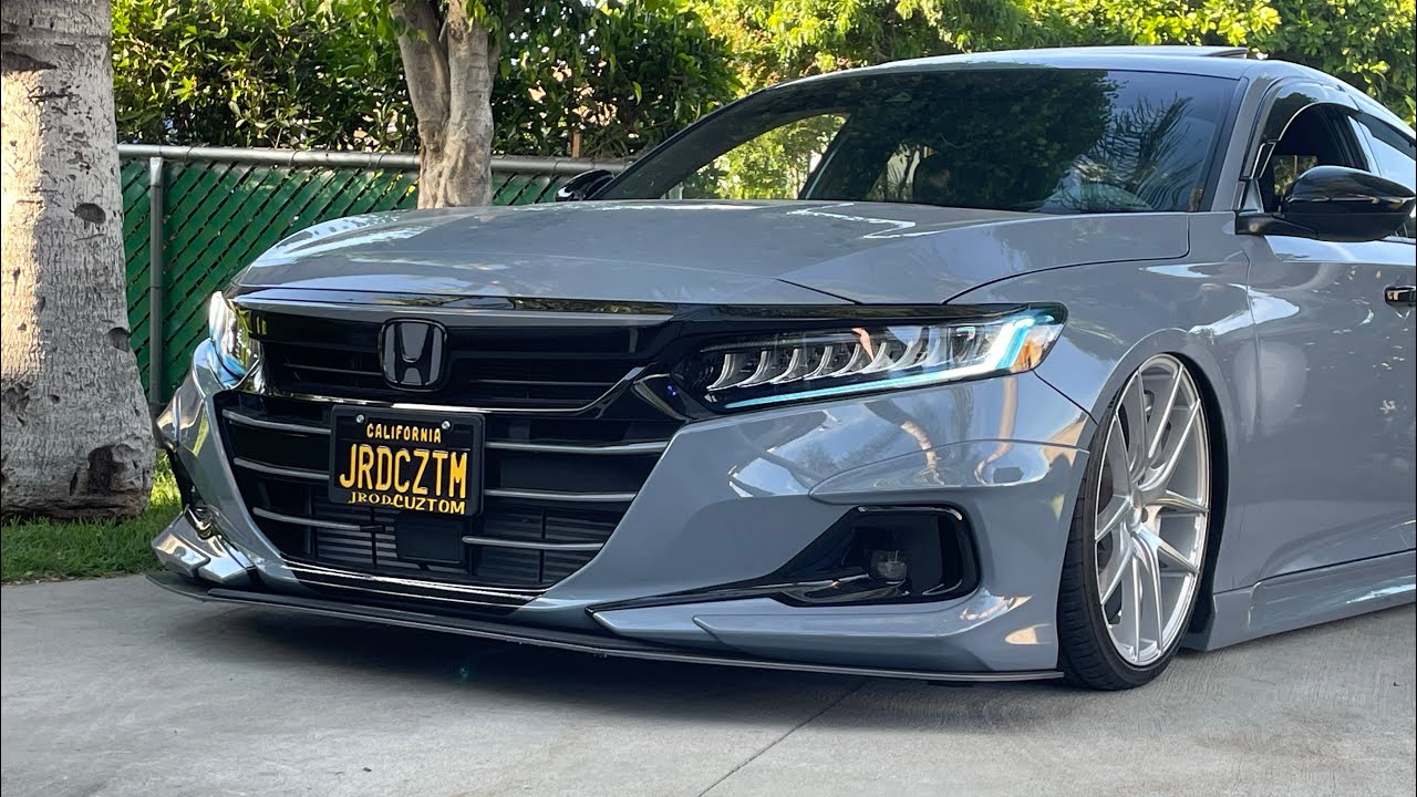 Custom Honda front emblem #10thgenaccord #hondaaccord #honda - YouTube
