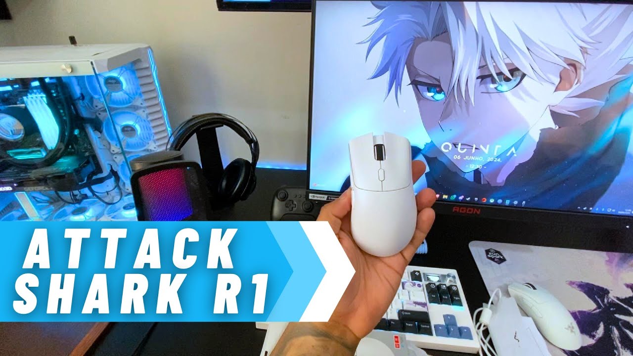 Attack Shark R1 - Review e Unboxing do Mouse Custo Benefício do ...