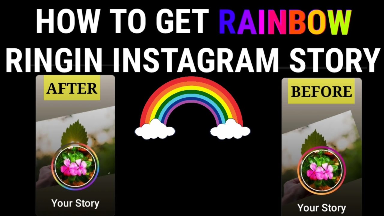 Instagram Story Tricks How To Get Rainbow Ring On Instagram Story instagram-story-tricks-how-to-get-rainbow-ring-on-instagram-story