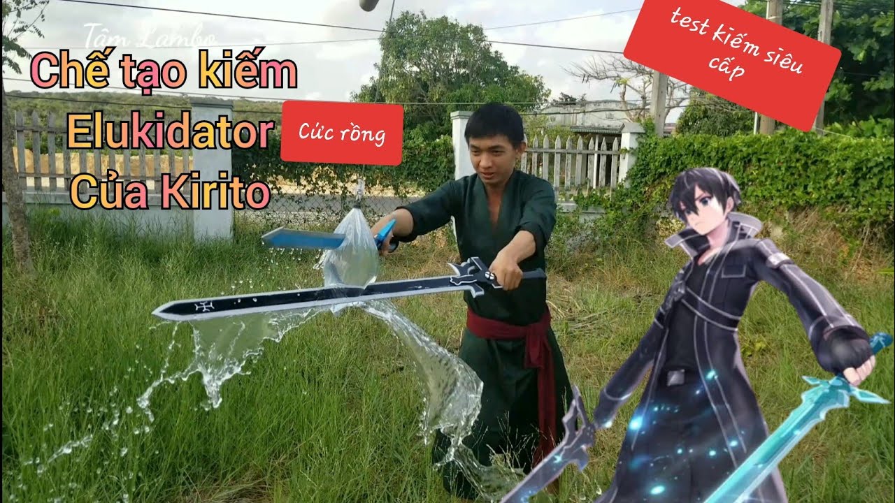 Chế Tạo Thanh Kiếm Cức Rồng Của Kirito Allain Đẹp nhất |Sword art ...
