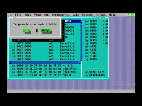 Two 8 bit BCD Addition Program| MSBTE| SYIF|DTM |Assembly language ...