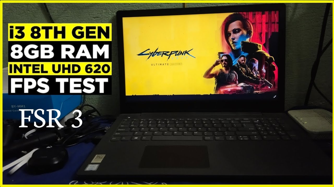 Cyberpunk 2077 Fsr 3 mod Tested on Low end pc|i3 8GB Ram & Intel UHD ...