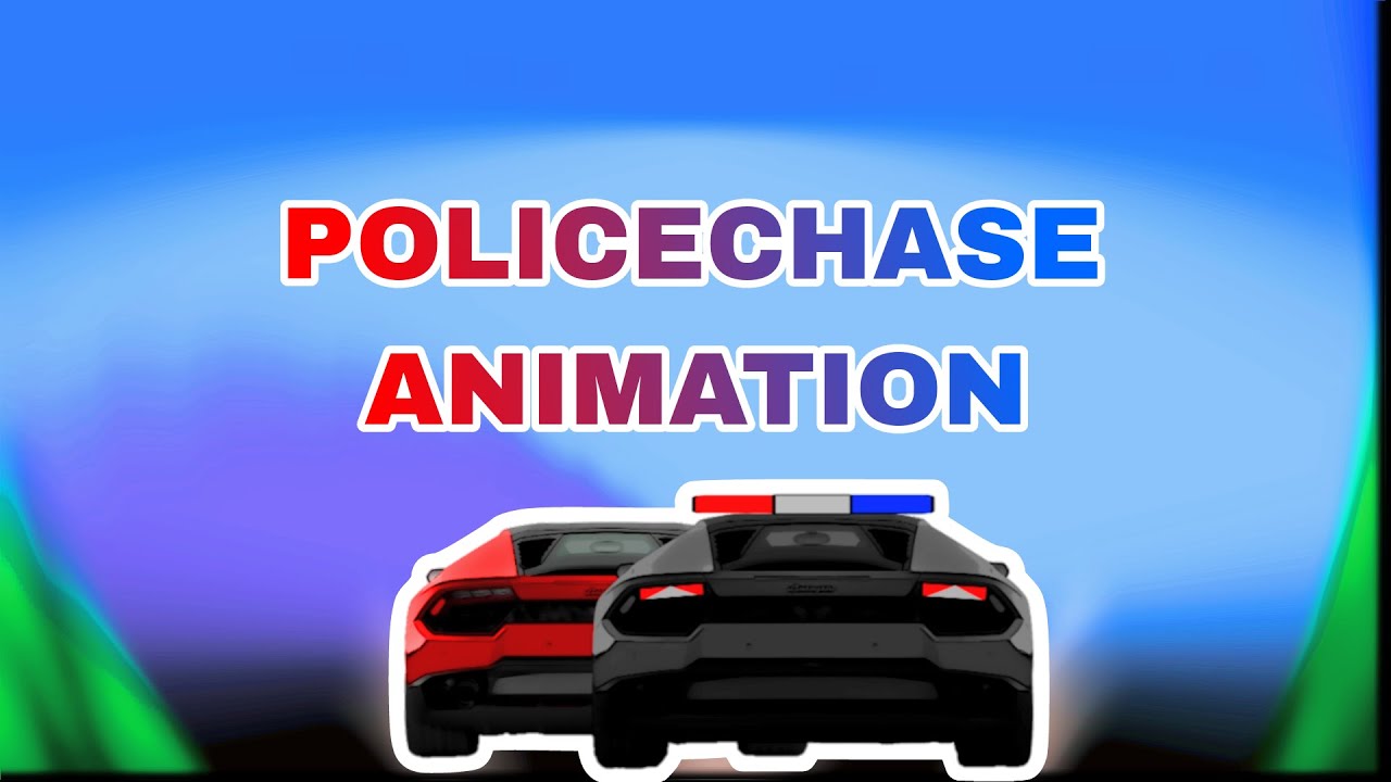 Police chase (animation) - YouTube