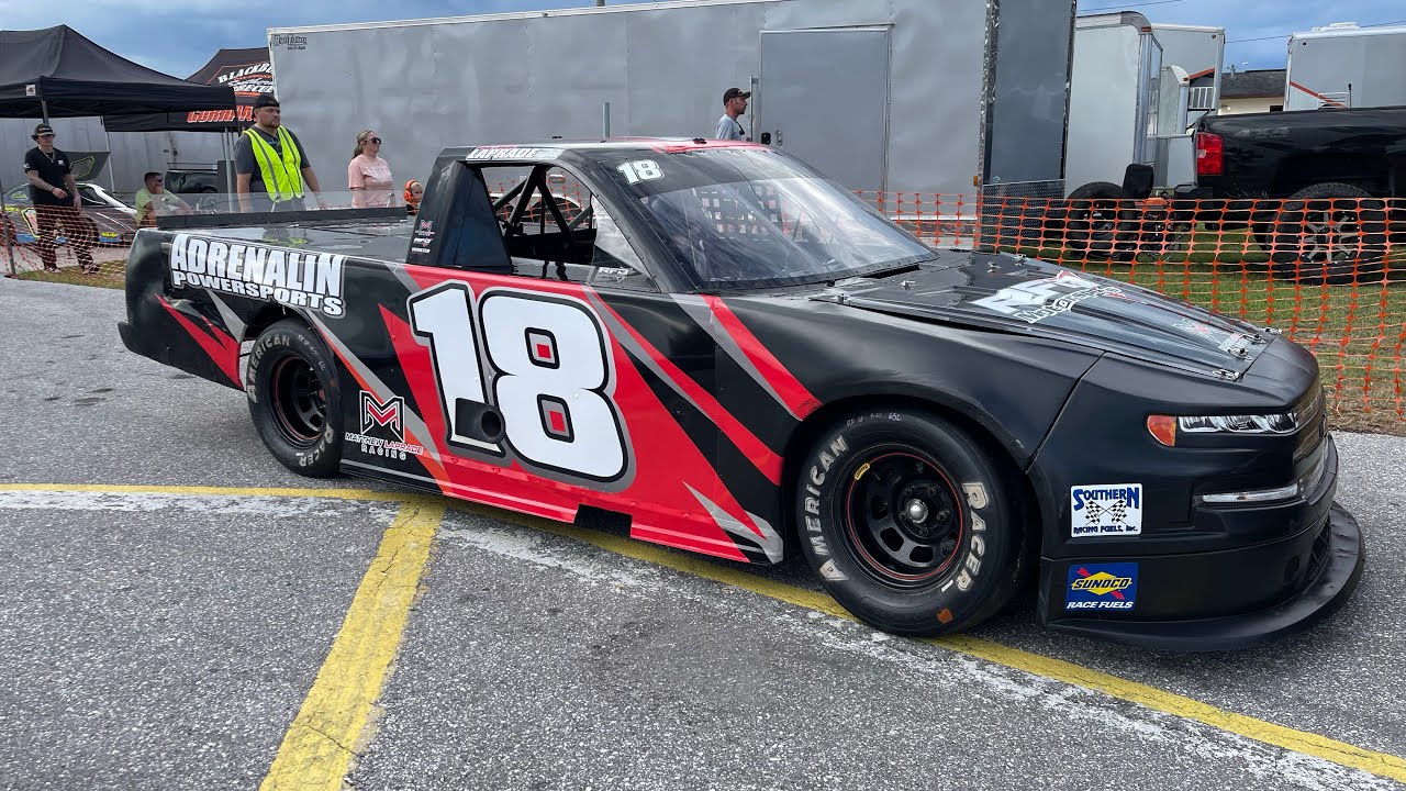 Citrus County Speedway| Pro Truck 50| Matthew Laprade| 10/5/24 - YouTube