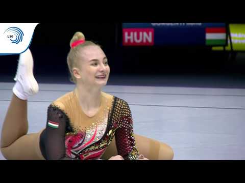 Ilona GORGENYI (HUN) - 2019 Junior Aerobics Europeans, individual women final
