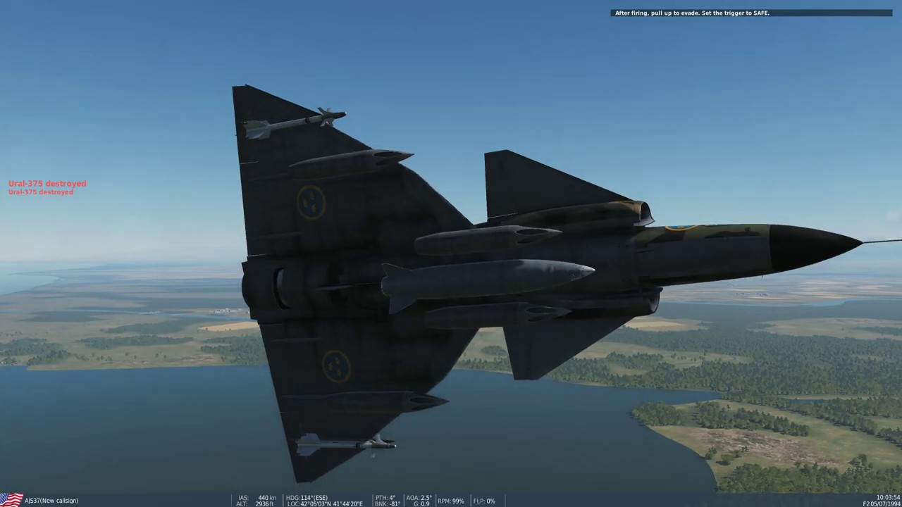 DCS Viggen rockets tutorial (by DCS Training ARAK M70B rocket pod ...