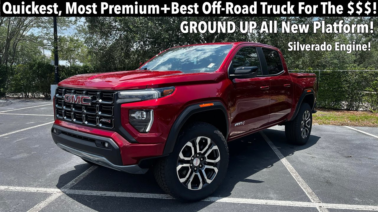 2023 GMC Canyon AT4: TEST DRIVE+FULL REVIEW - YouTube