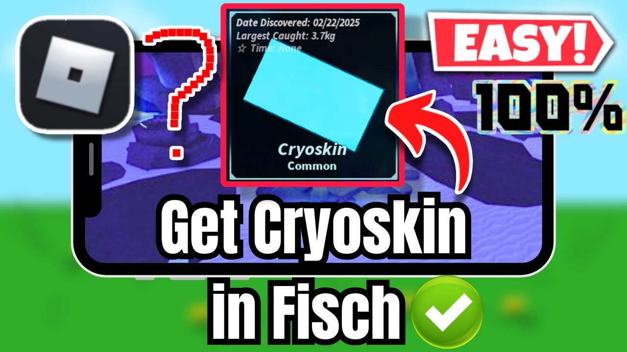 How to get the Cryoskin in Fisch on Roblox (Easy Method) - YouTube