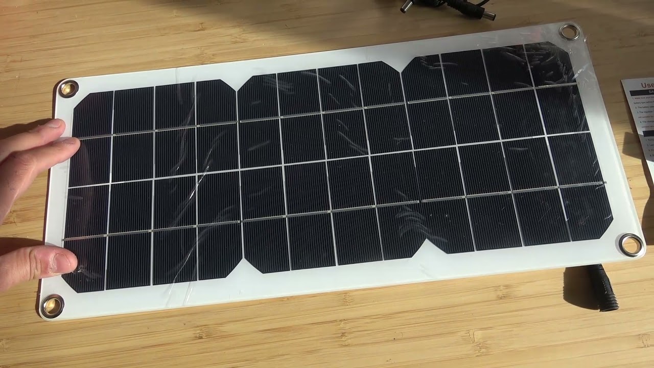 Fake 150W solar panel from ebay? - YouTube