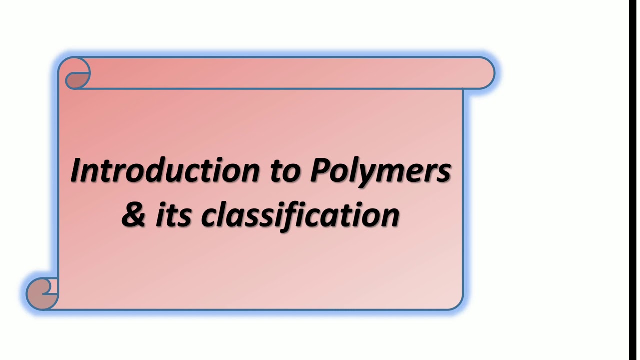 Basics of Polymers.....For Science, BSc, Engineering, Compatative Exam ...
