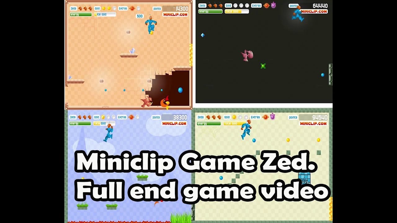 Mini clip game ZED Full Game play Walk through - YouTube