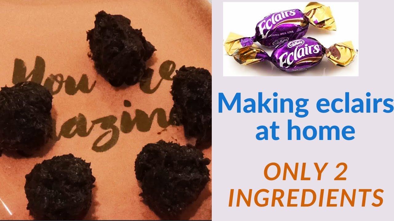 Eclairs chocolate | How to make eclairs at home | Eggless eclairs ...