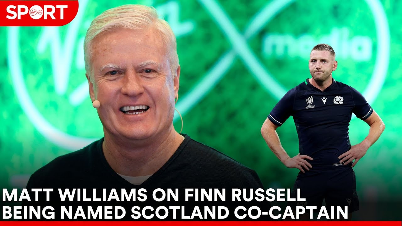 Matt Williams on Finn Russell being named Scotland co-captain - YouTube