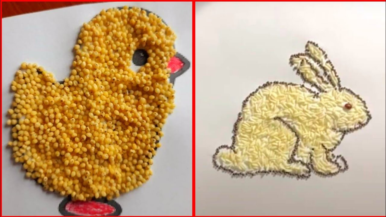 Amazing Pulses Craft Ideas | Easy & Creative DIY #diyideas - YouTube