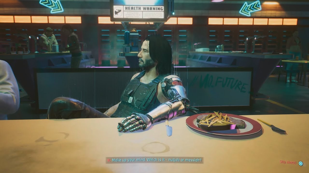 Cyberpunk 2077 - Johnny Silverhand Best Quote - YouTube