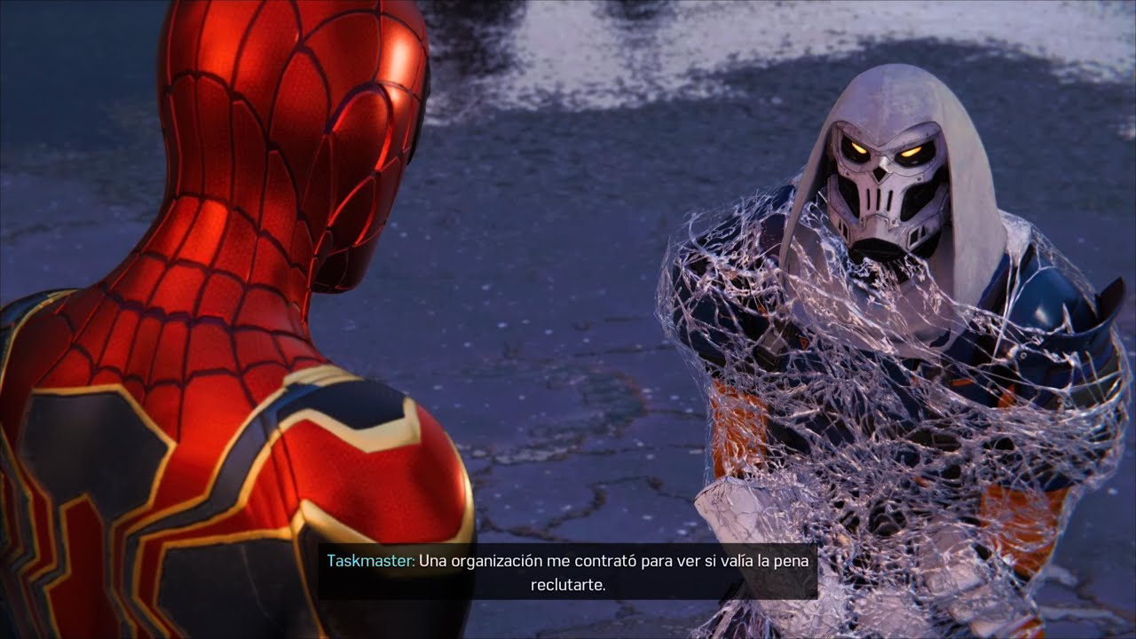 SPIDER-MAN VS TASKMASTER | Marvel's Spider-Man - YouTube