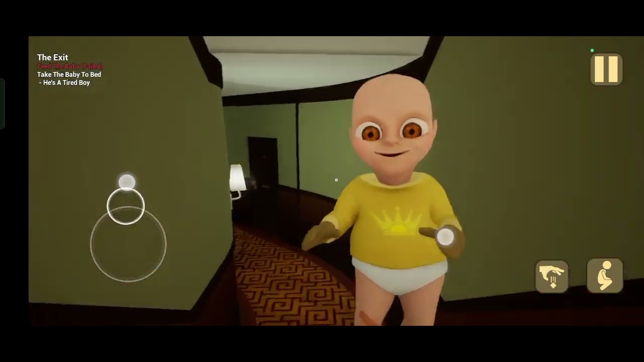 the baby in yellow scary and horror - YouTube