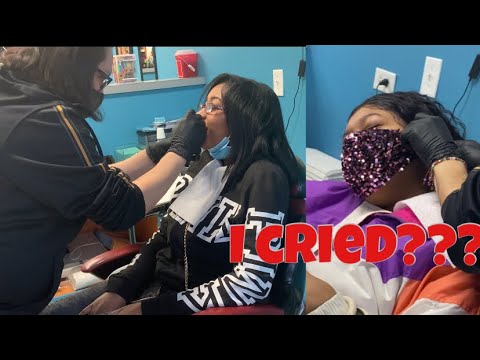 GETTING NOSE, TRAGUS, & TONGUE PIERCINGS