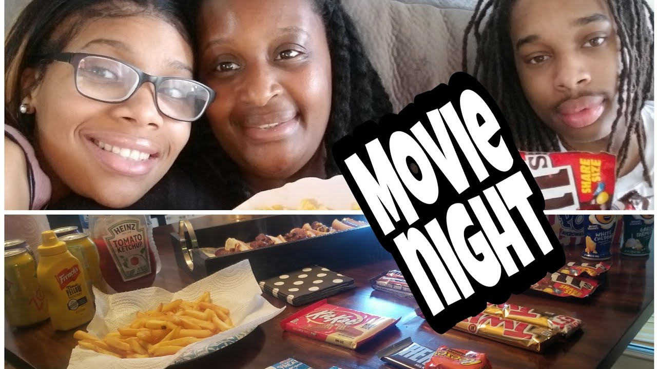Movie night with Salome Emani and Ethan Campbell! Movie night idea from ...