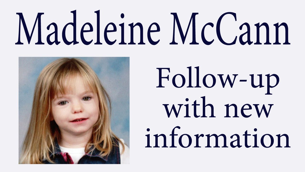 Madeleine McCann ~ Follow up reading with new information - YouTube