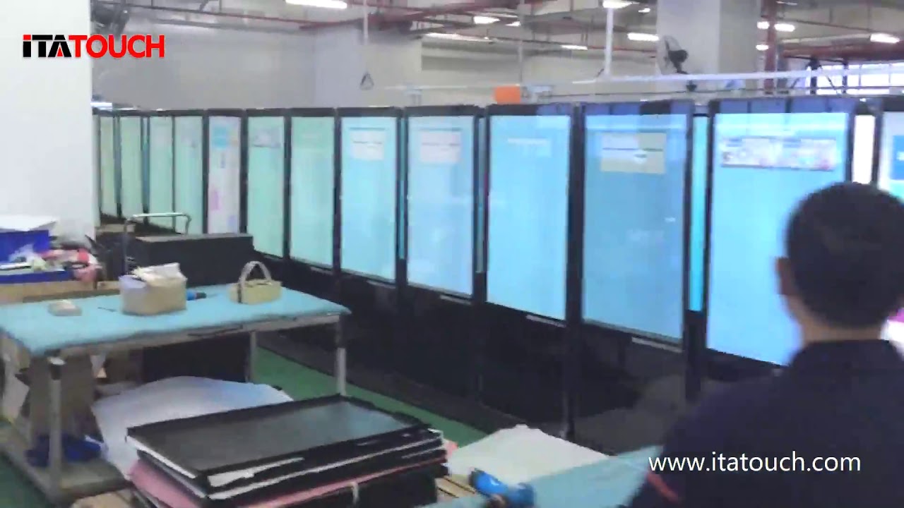 Production Lines for Digital Signage Display - YouTube