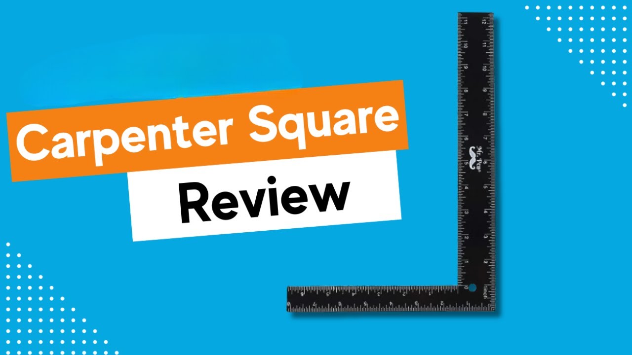 This Carpenter Square is Really Durable! -- Mr. Pen- Carpenter Square ...