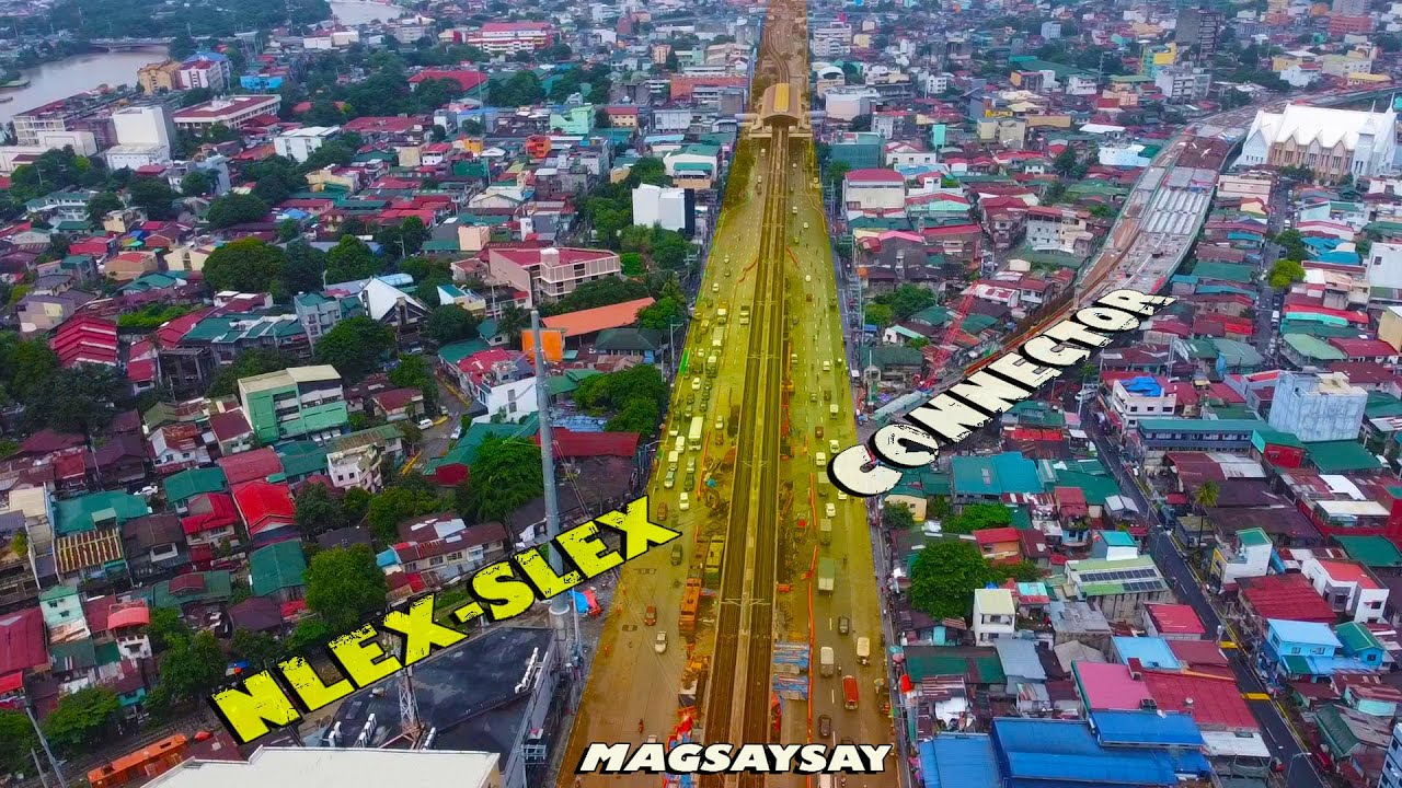 WALANG TIGIL ANG TRABAHO KAHIT MAULAN | MAGSAYSAY FLYOVER | NLEX-SLEX ...