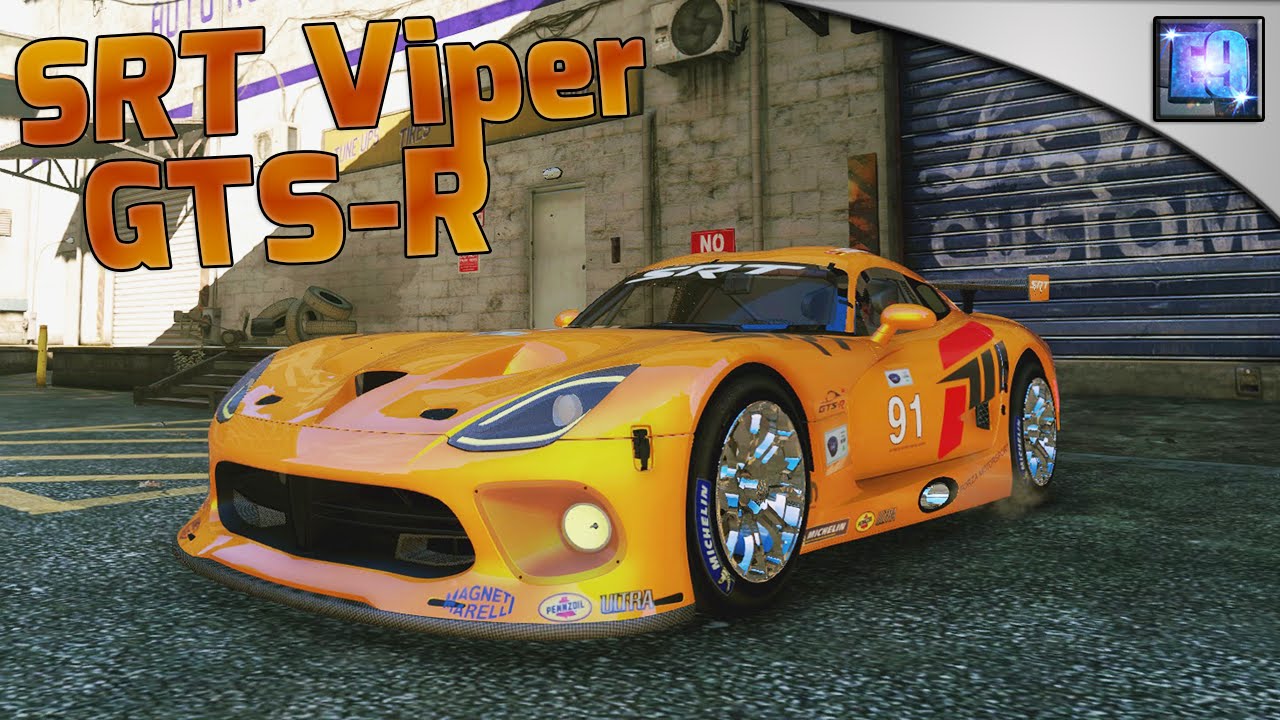 GTA 5 PC | SRT Viper GTS-R Car mod - YouTube