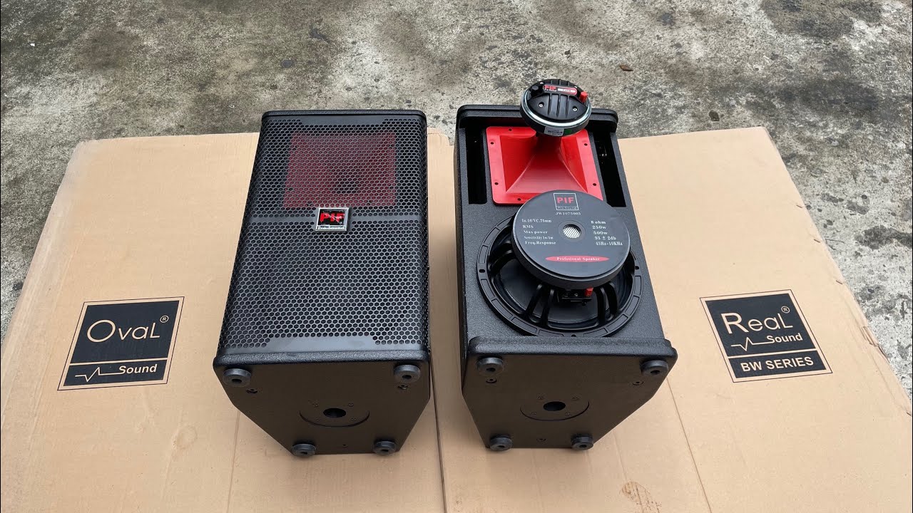 Loa Fun 25 PIF, từ 170 coil 76 + trec 450, mới nhất 2022, tiếng quá hay ...