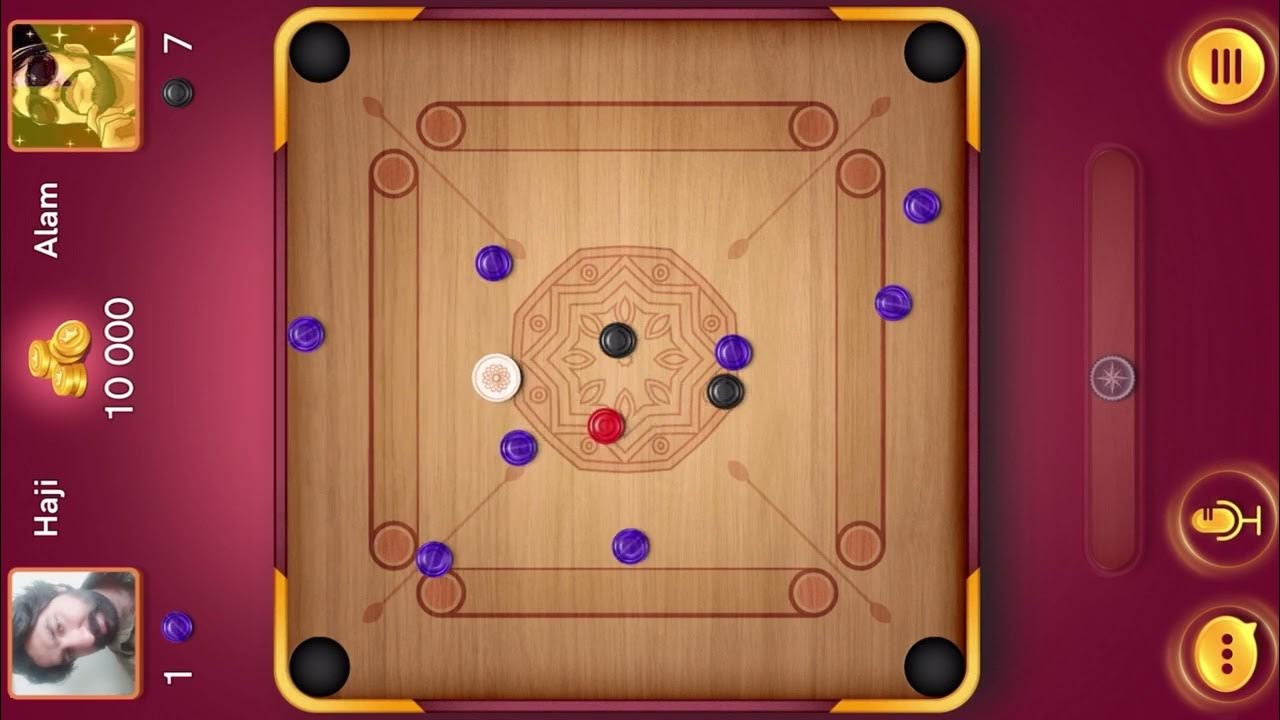 Online Carrom Board Game | Carrom Pool | Carrom Board Gameplay #21| Random Gaming Dice - YouTube