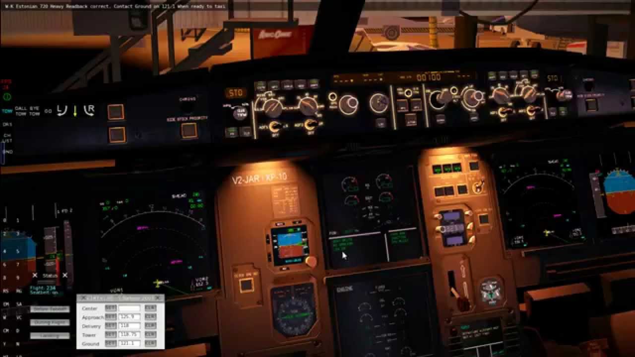 Pro Flight Emulator ATC works in X PLANE 10 ! - YouTube