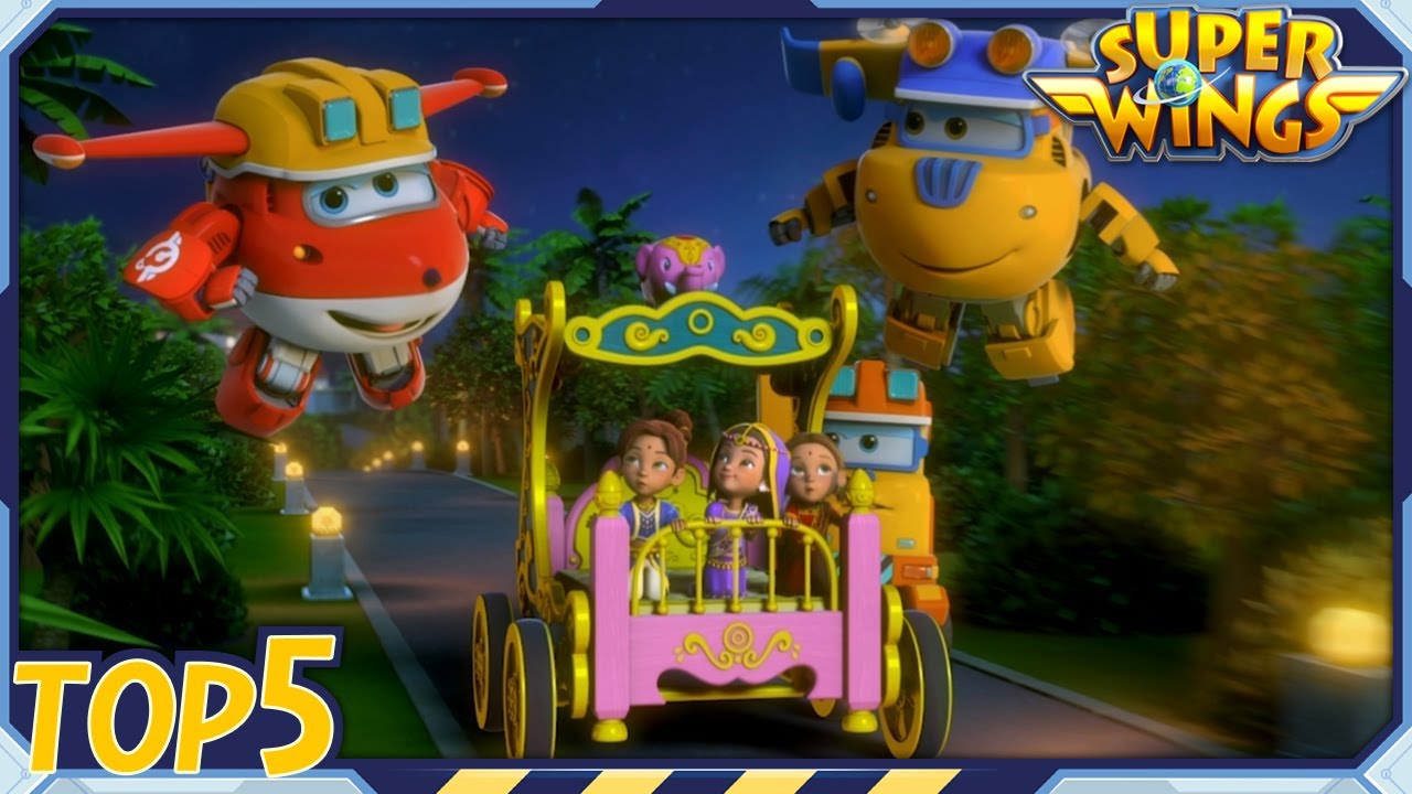 [SUPERWINGS Top5] Friends are the Best! | Superwings | Super Wings ...