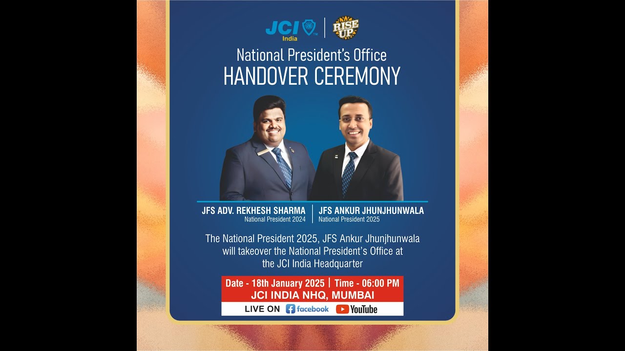 National President's Office Handover Ceremony - YouTube