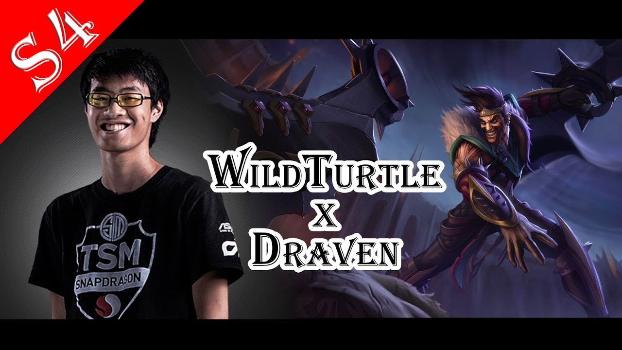 【PROADC】S4 TSM WildTurtle Draven 達瑞文 Mar. 18 13/4/9 - YouTube