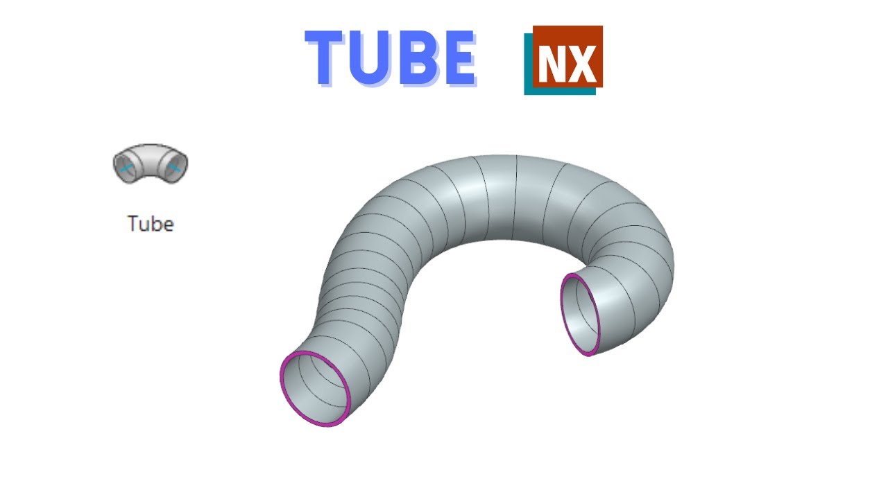 Tube | How to use Tube in NX | NX 1980 | NX CAD | - YouTube