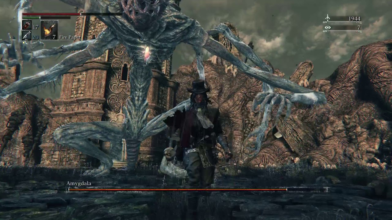 Bloodborne Amygdala Boss Fight - YouTube
