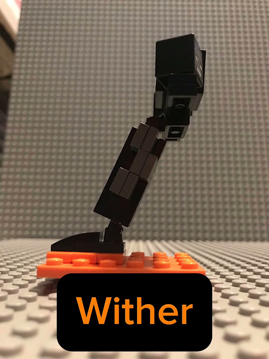 Lego Minecraft Wither Youtube