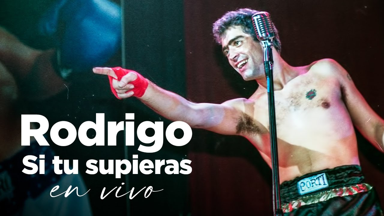 Rodrigo Bueno - Si tu supieras│ EN VIVO MAR DEL PLATA - YouTube