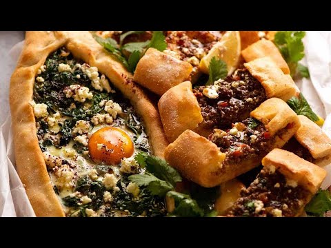 Pide - Turkish flat bread / Turkish pizza!