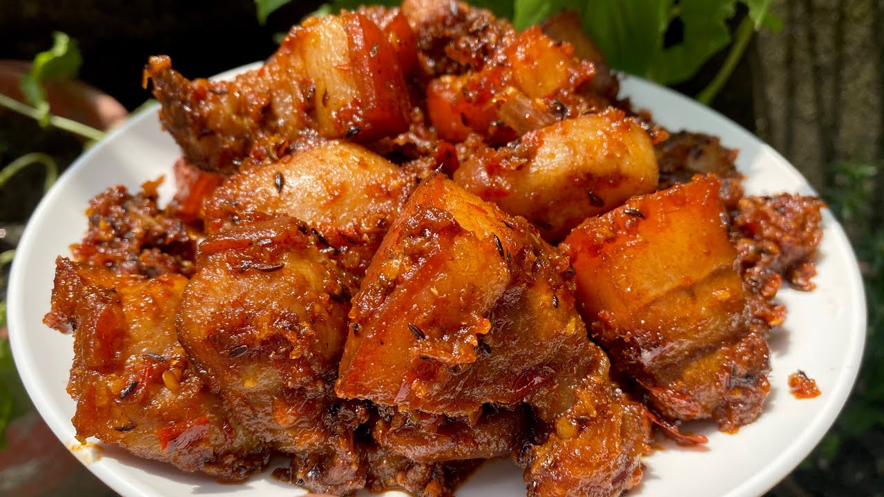 pork curry recipe | how to cook pork curry recipe in village style ...