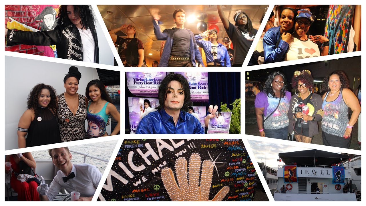 Michael Jackson Boat Ride by Thrill The World NYC 2014 - YouTube