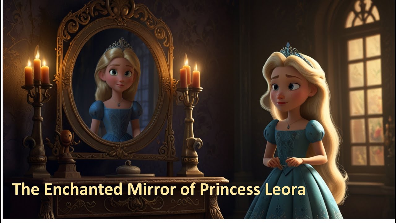 The Enchanted Mirror of Princess Leora | Bedtime Stories | Kids Stories ...